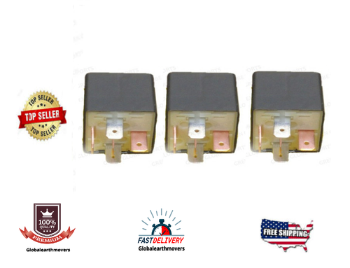 JCB BACKHOE - GENUINE JCB RELAY CHANGEOVER, SET OF 3 PCS. (PART NO. 40/ ...