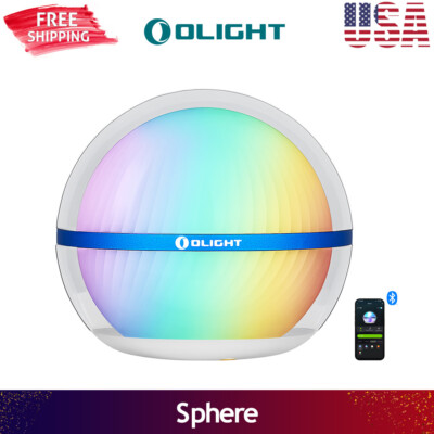 Olight Sphere Ambient Light with App Control IP56 75 Lumens for Indoors ...