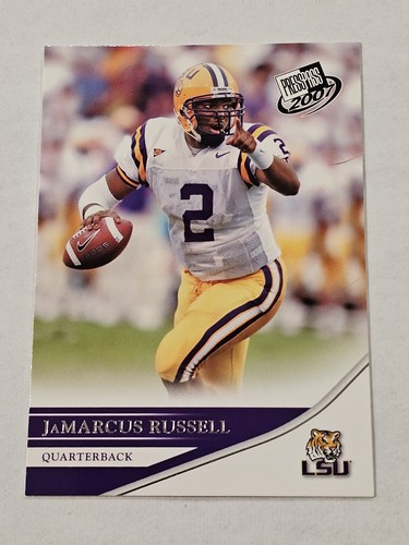 2007 Press Pass JaMarcus Russell LSU Tigers #3 | eBay