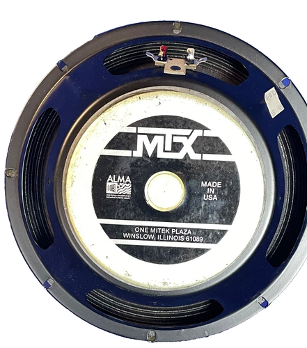 VINTAGE MTX 10RU373, 10" PRO AUDIO WOOFER-2" VOICE COIL, 8Ω-125W-40 OZ ...
