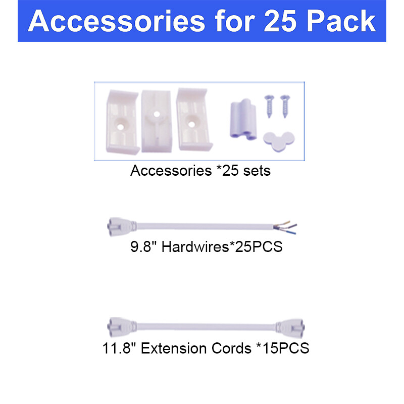 8FT T8 LED Tube Light 144W LED Shop Light Fixture For Garage Warehouse ...