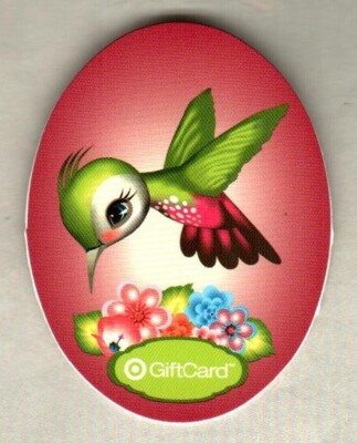 TARGET Easter, Hummingbird ( 2007 ) Die-Cut Gift Card ( $0 ) | eBay