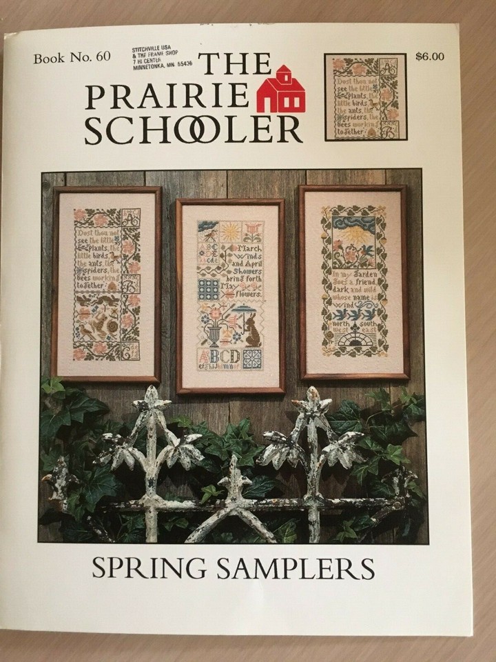 THE PRAIRIE SCHOOLER Spring Samplers by Pamela Byrd Brunke cardstock ...