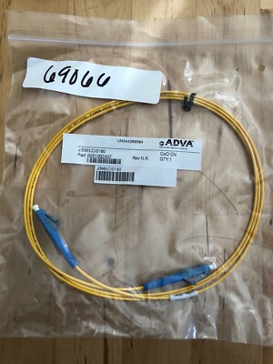 ADVA Optical Networking Cable 0051002407 J/SM/LC/0160 Jumper Single ...