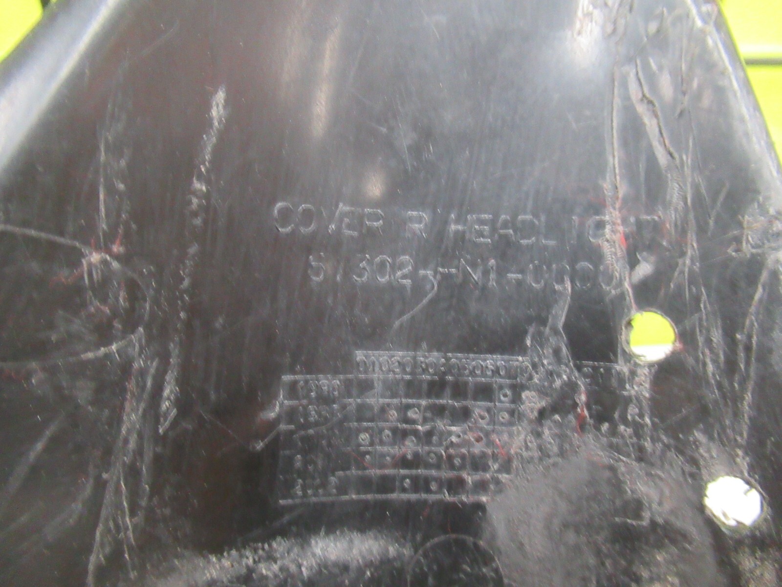 Honda OEM Headlight Cover Right 61302-hn1-000za TRX 400ex Sportrax for ...