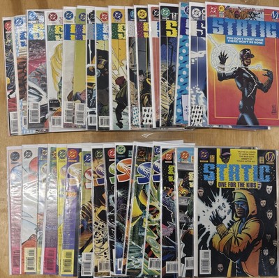 STATIC #1-30 DC MILESTONE 1993 1ST APPEARANCE RUN LOT | eBay