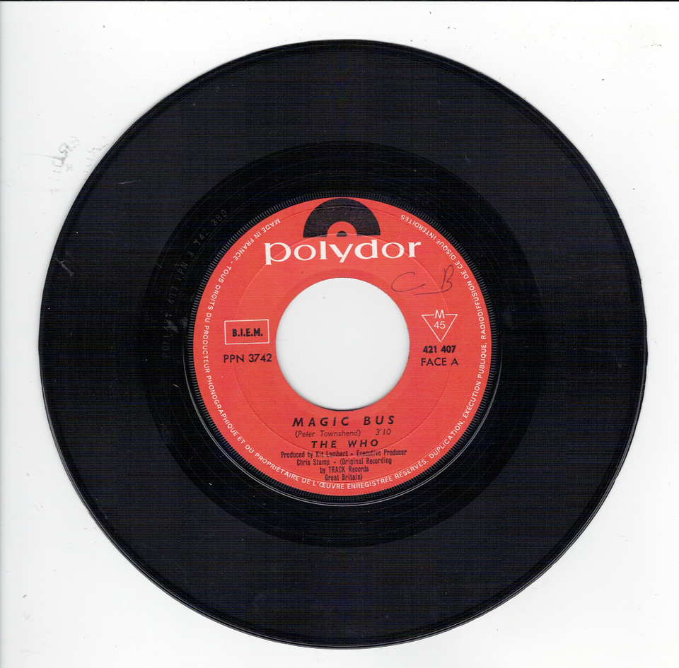 The WHO Magic bus 45 tours SP | eBay