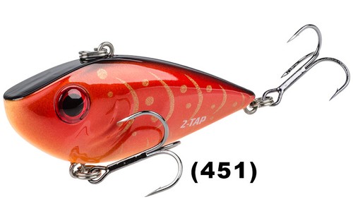 Strike King Crankbait Lipless Red Eye Shad Tungsten 2 Tap Rattle Trap ...