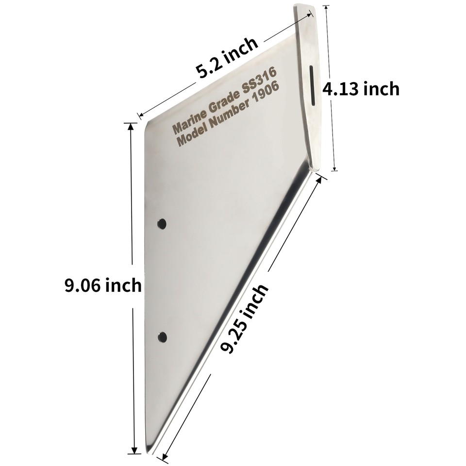Skeg Guard Skeg Protector 27071 Replacement for Mercury, Force ...