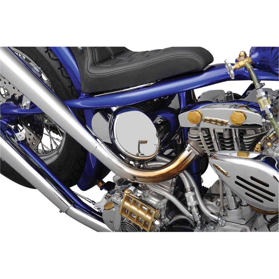 Drag Specialties Oil Tanks - Chrome - Domed - Center Fill | 241306 | eBay