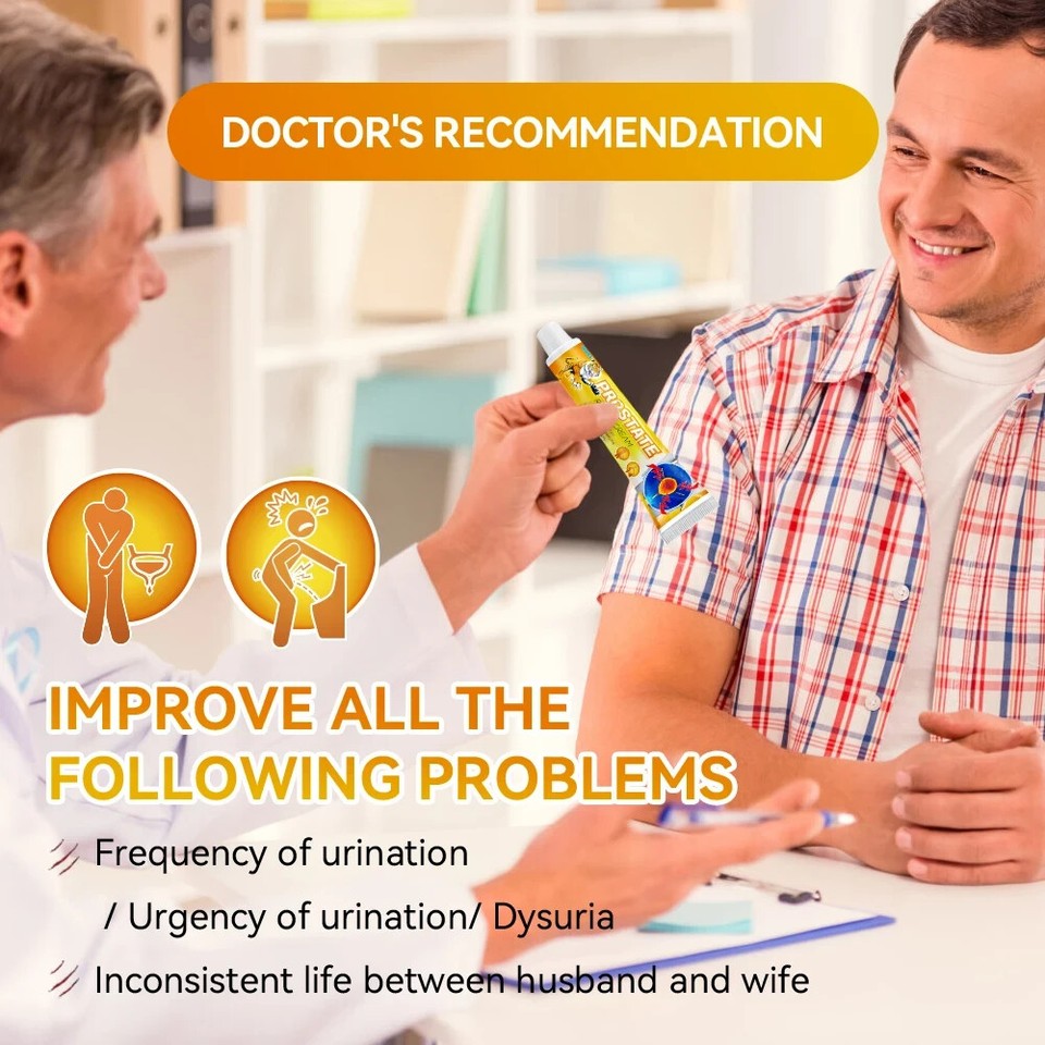 New Prostatitis Cream Prostate Urological Navel Massage Care Ointment ...