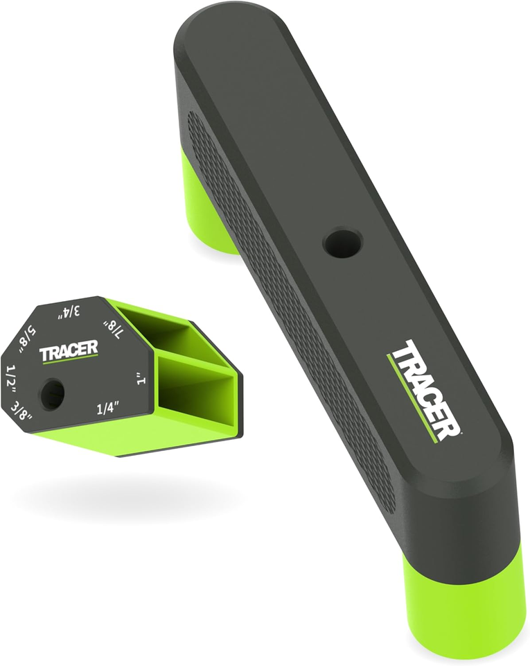 Tracer Marking Guide Set - Centre Finder & Scribe Block with Hole That ...