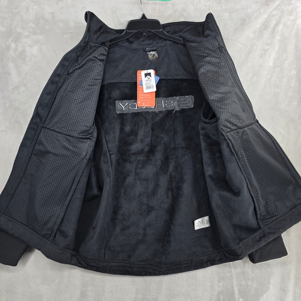 Shelby Cobra Jacket Mens Medium Full Zip Softshell Embroidered Logo New ...