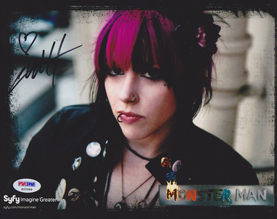 Constance Hall SIGNED 8x10 Photo MAKEUP ARTIST Monster Man PSA/DNA ...