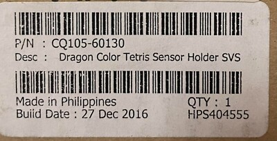 HP - Dragon color tetris sensor Holder SVS - CQ105-60130 / Q6651-60297 ...