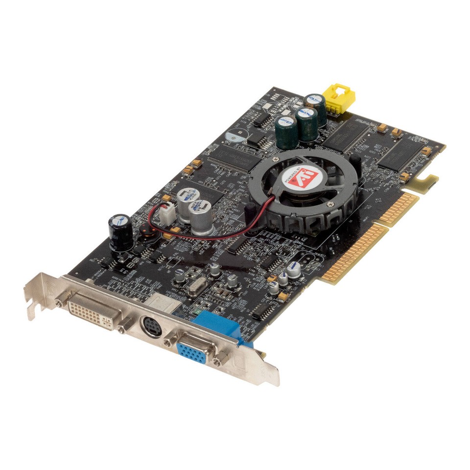 ATI RADEON 9600XT 256MB 99-PC29-A0-ME S-VIDEO DVI-I VGA AGP | eBay