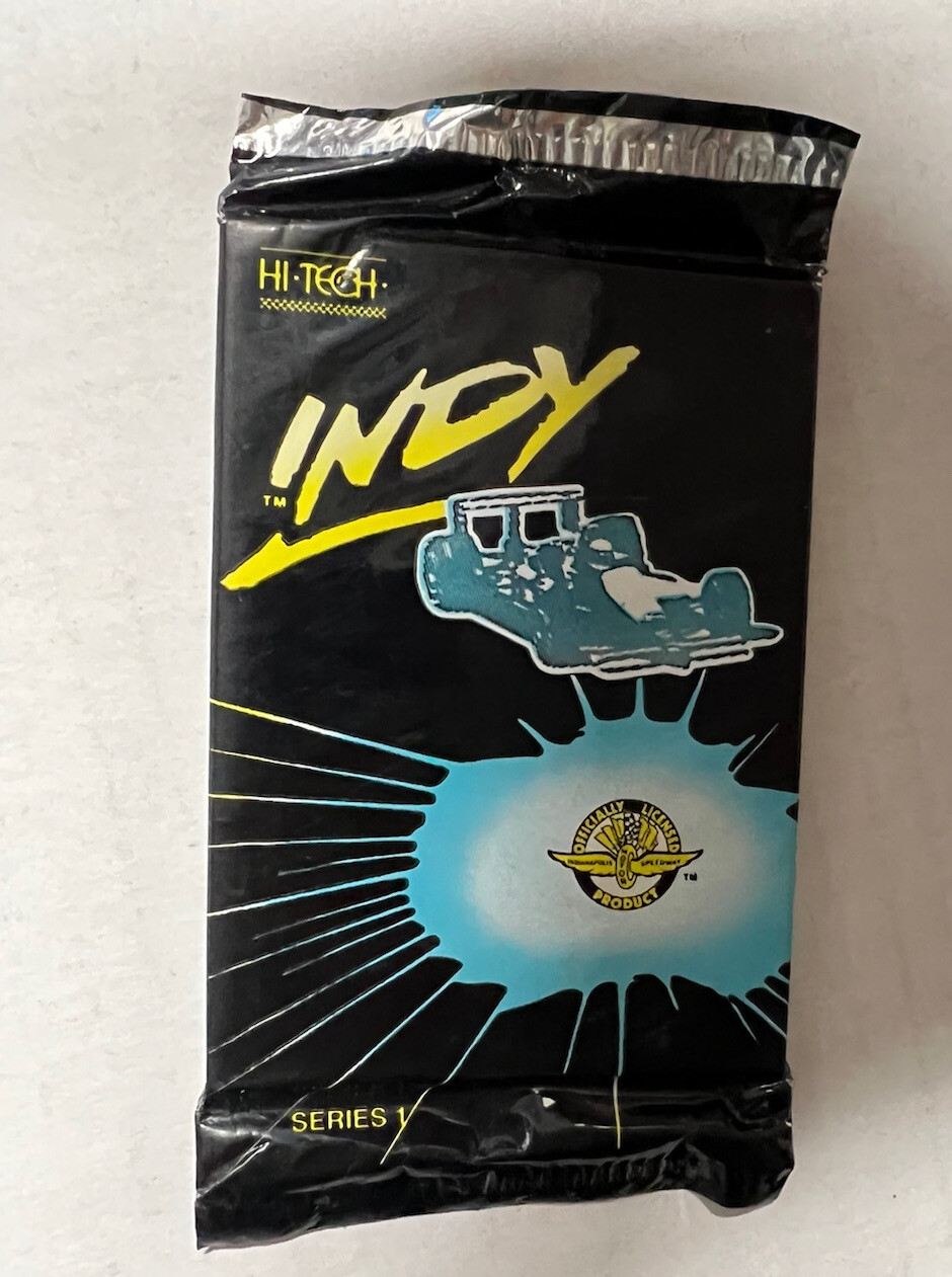 1993 Indy Cards Series 1 By Hi Tech 4 Unopened Packages Licensed By ...