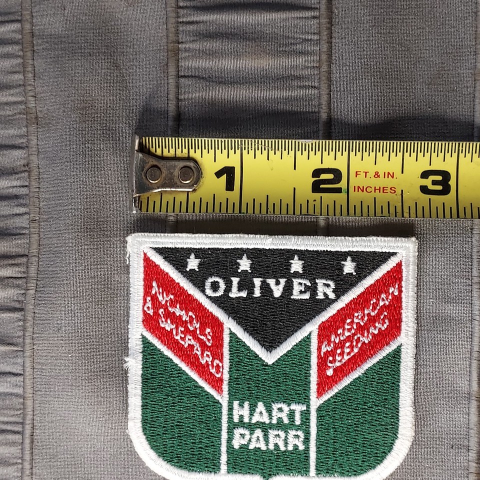 Cloth Patches Oliver Vintage Logo Tractor Farm Ranch HART PARR ...