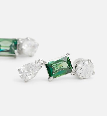 New In Gift Box SWAROVSKI 5665878 Sparkle Green Crystals Mesmera Drop ...