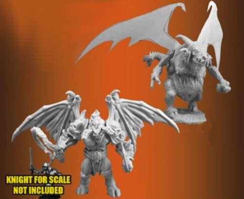 Reaper Bones Demons & Devils, hellborn tieflings - 7 D&D miniatures (2 ...