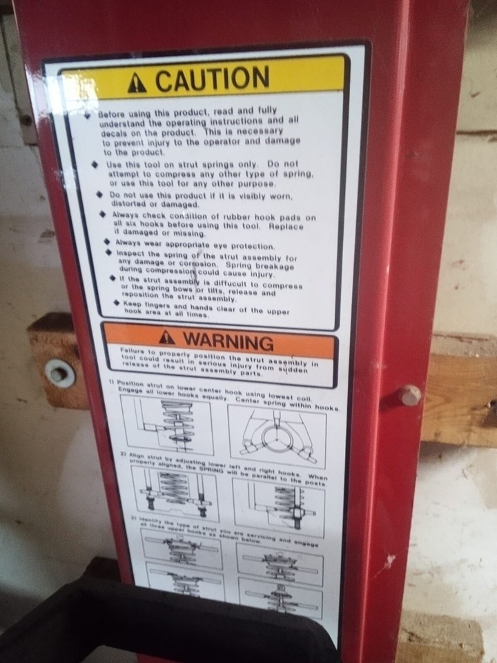 Branick 7200 Strut Spring Compressor | eBay