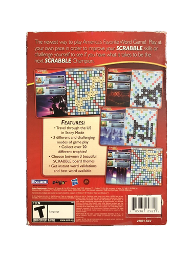 SCRABBLE TOUR PC CD ROM 2010 Word Game | eBay