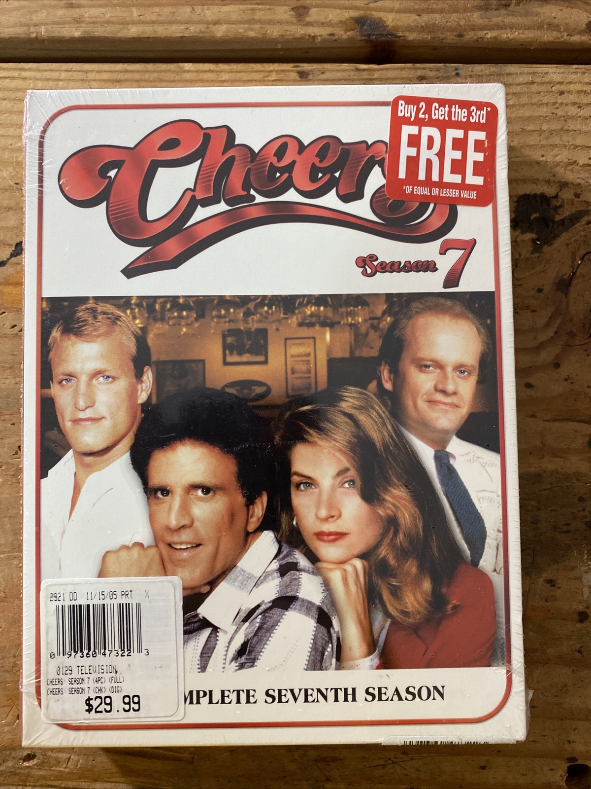 Cheers - The Complete Seventh Season (DVD, 2005, 4-Disc Set, Checkpoint ...