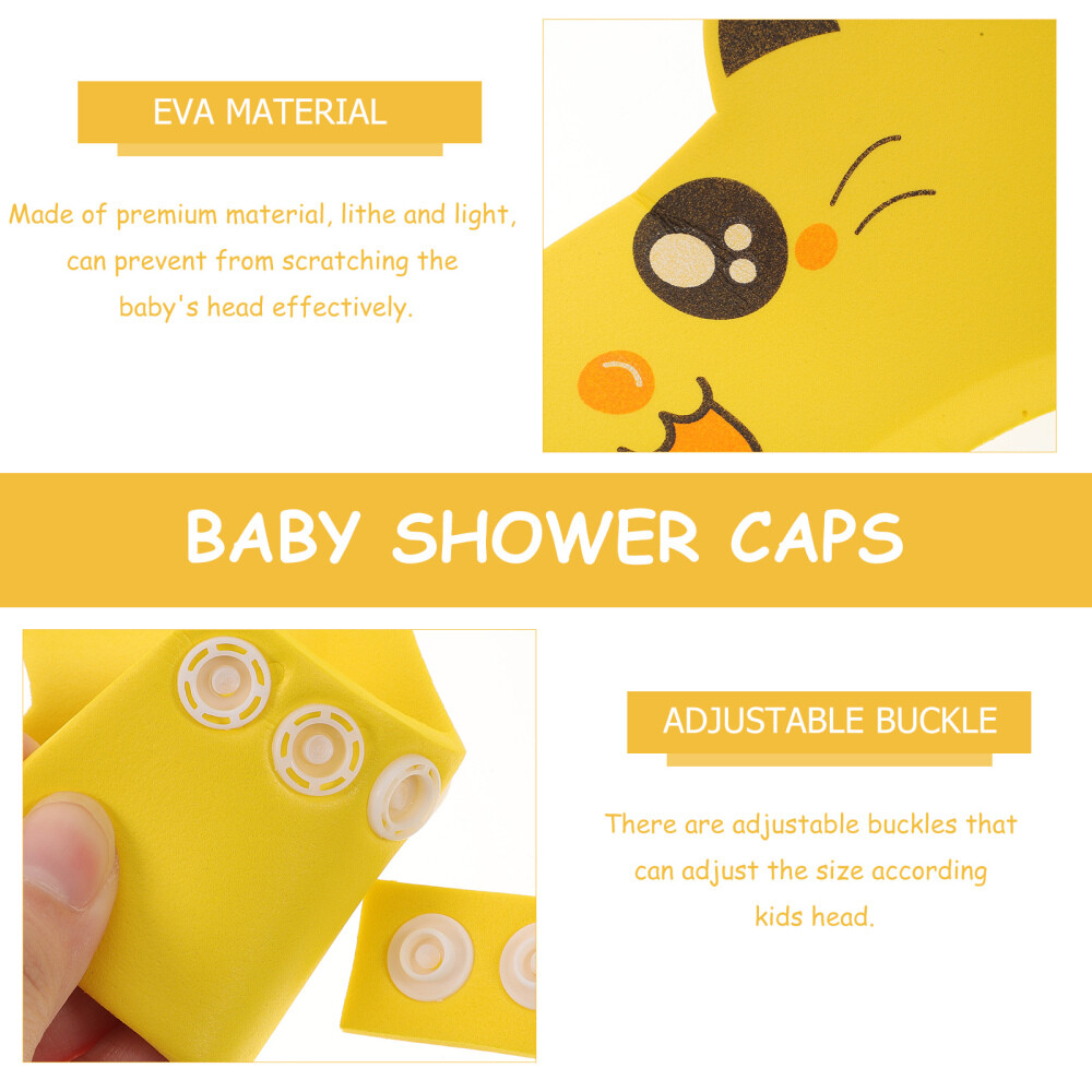 2 Pcs Shampoo Hat for Adults Baby Bathing Cap Shower Aldult | eBay
