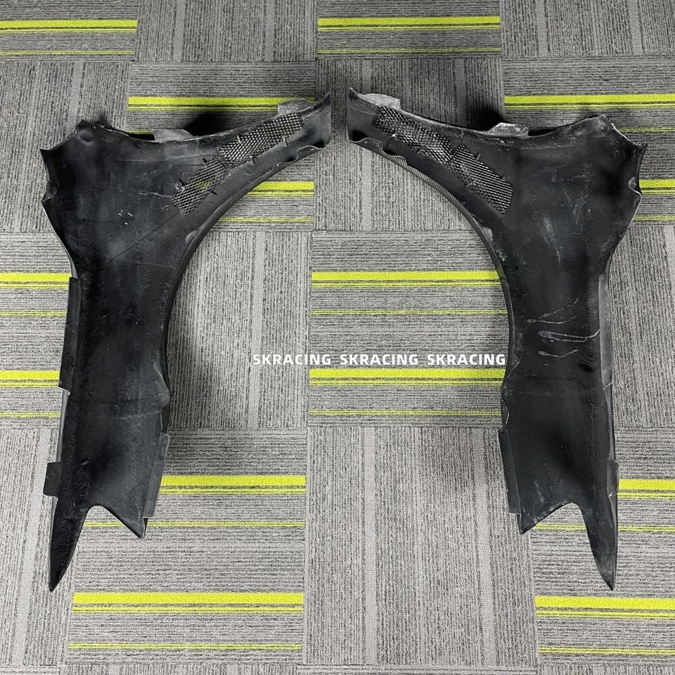 For Mitsubishi Lancer 2008-2015 Real Carbon Fiber Front Fenders Fings ...