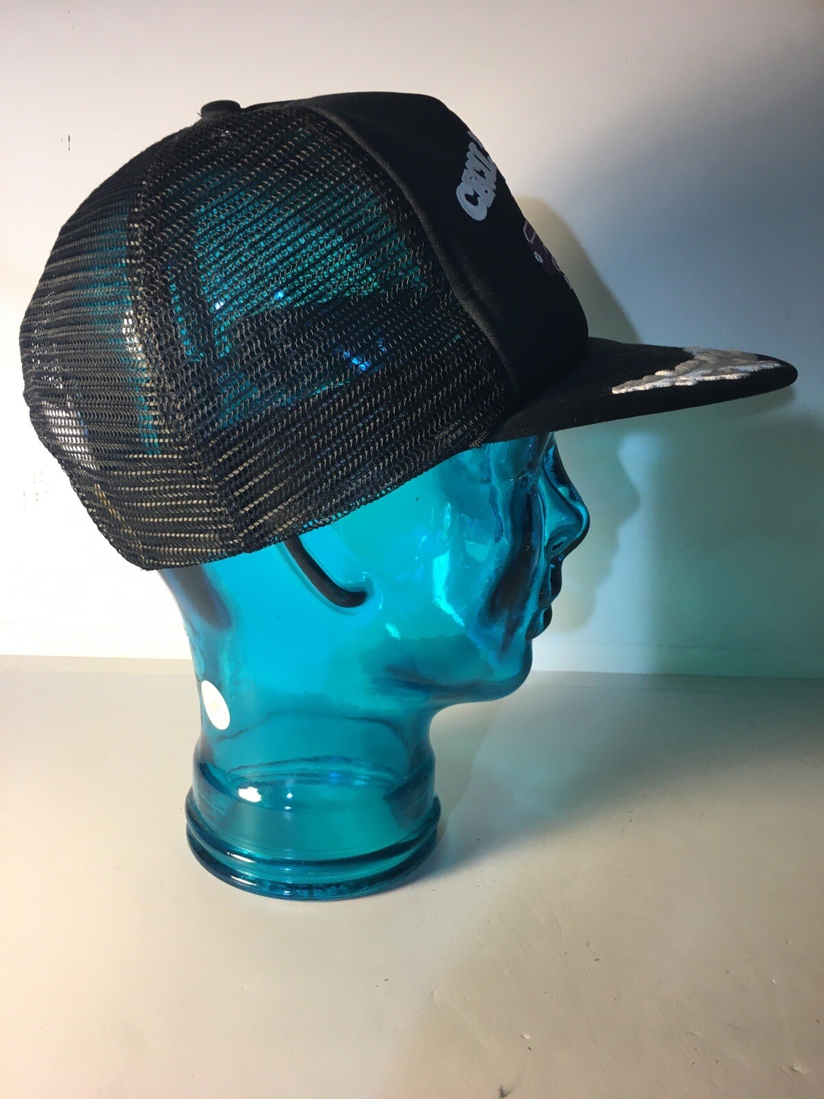 Vintage Speedway Trucker Mesh Foam Snapback Hat Cecil… - Gem