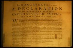 259091 Declaration Of Independence At The National Archives A4 Photo ...