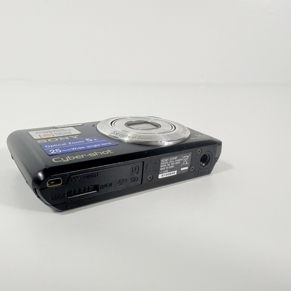 Sony Cyber-shot DSC-W520 Digital Camera Retro Digicam Working W/ NEW ...