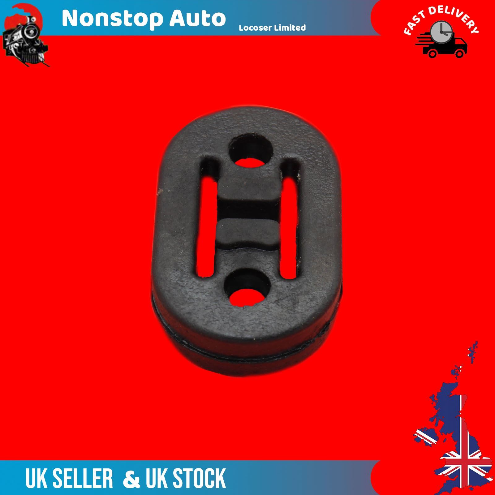 EXHAUST PIPE SUPPORT PAD REAR FITS HYUNDAI Matrix Santa Fe I30 ...