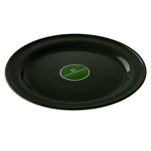 Campmaster Green Enamel Plate 26cm | eBay