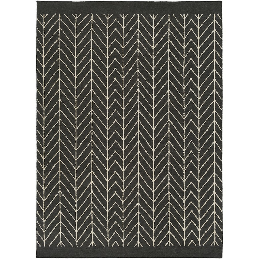 Surya DSH-5000 Dasher Area Rug, White/Black | eBay