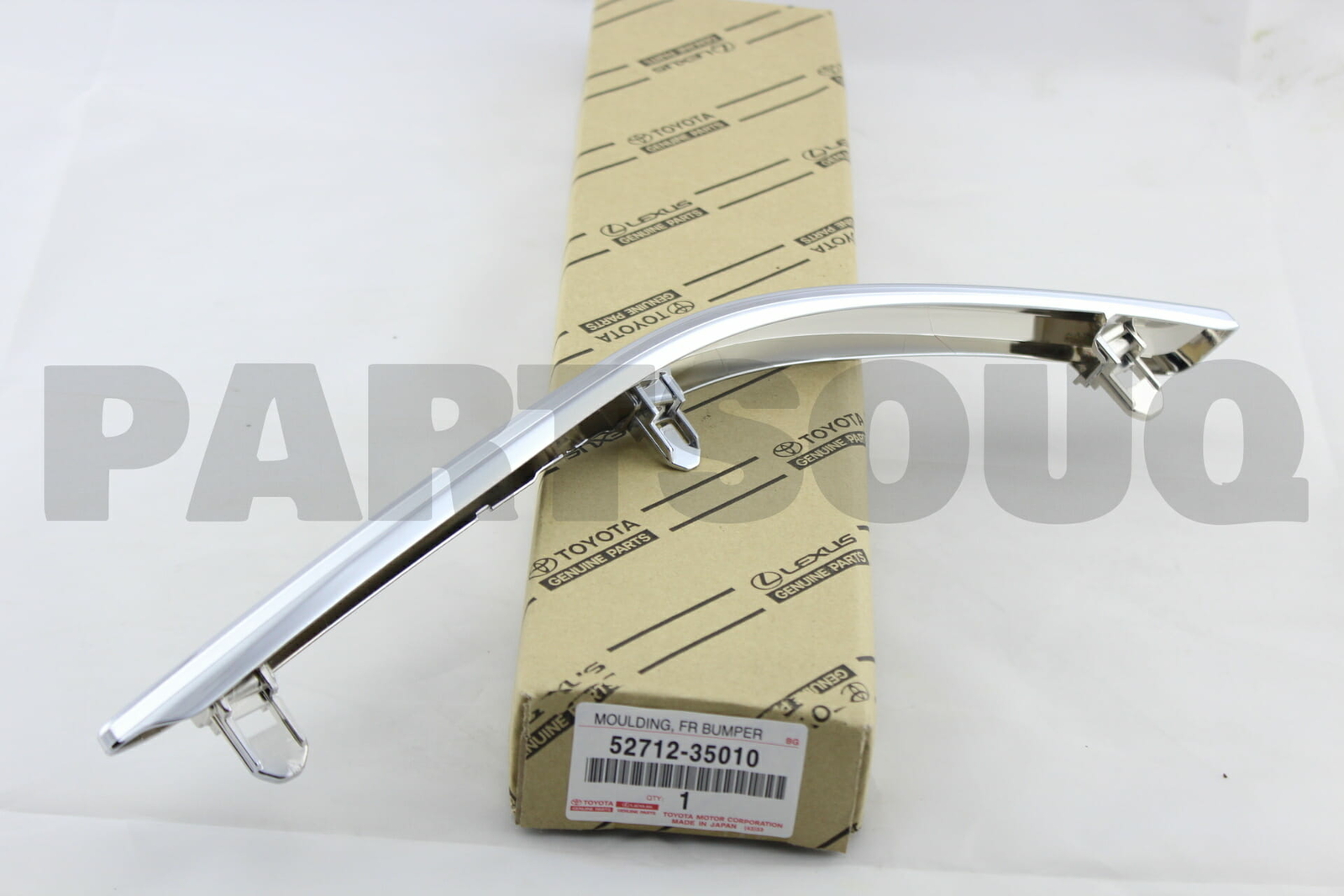 5271235010 Genuine Toyota MOULDING, FRONT BUMPER SIDE, RH 52712-35010 ...