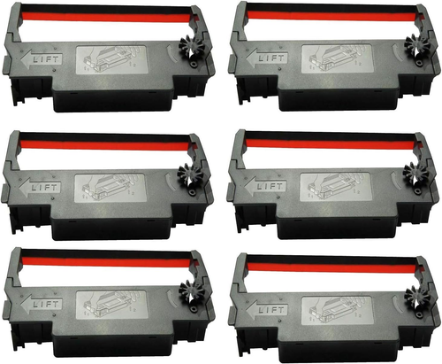 ERC 30/34 / 38 Ink Ribbon Cartridge Black and Red Compatible Epson TM ...