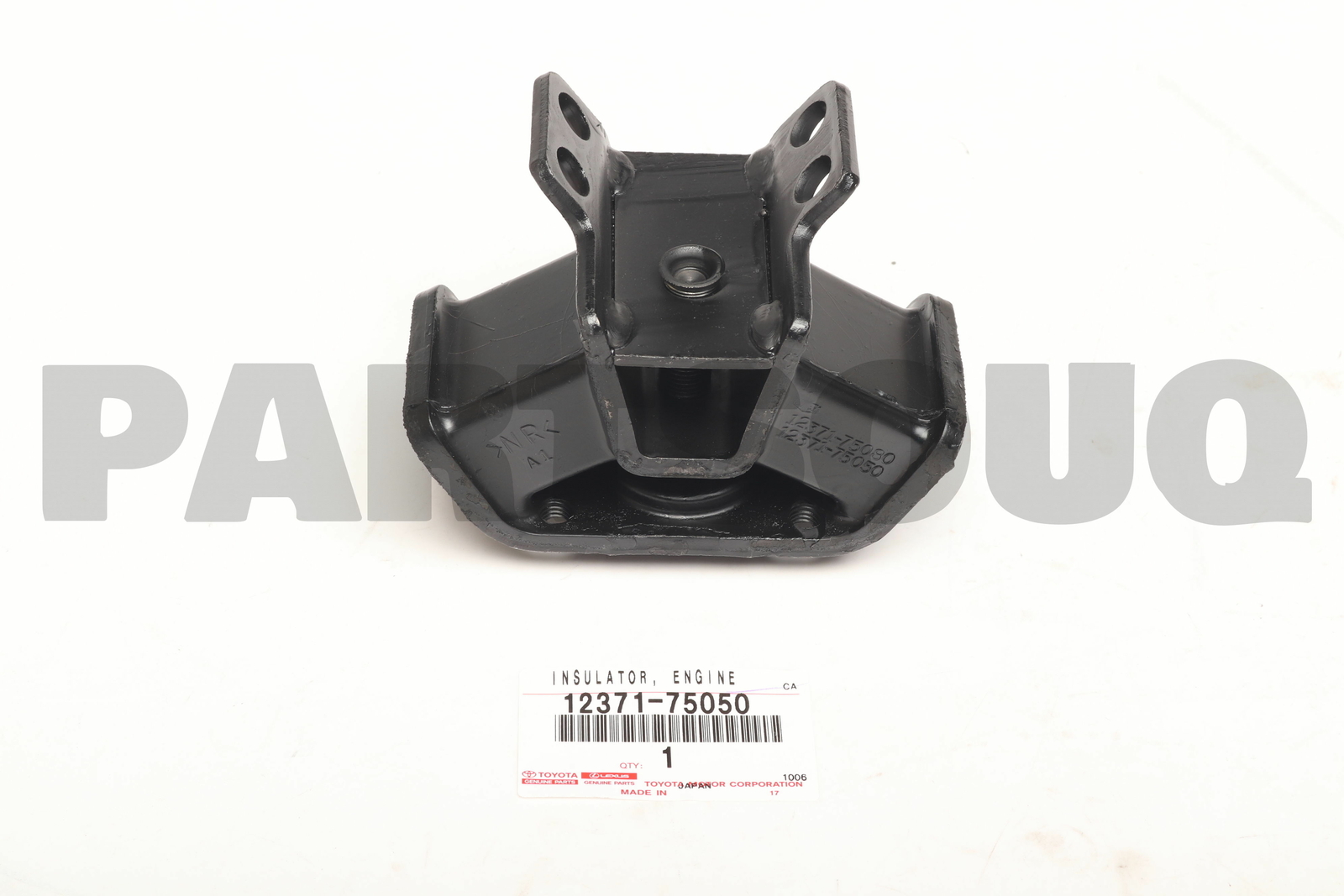 1237175050 Genuine Toyota INSULATOR, ENGINE MOUNTING, REAR NO.1 12371 ...