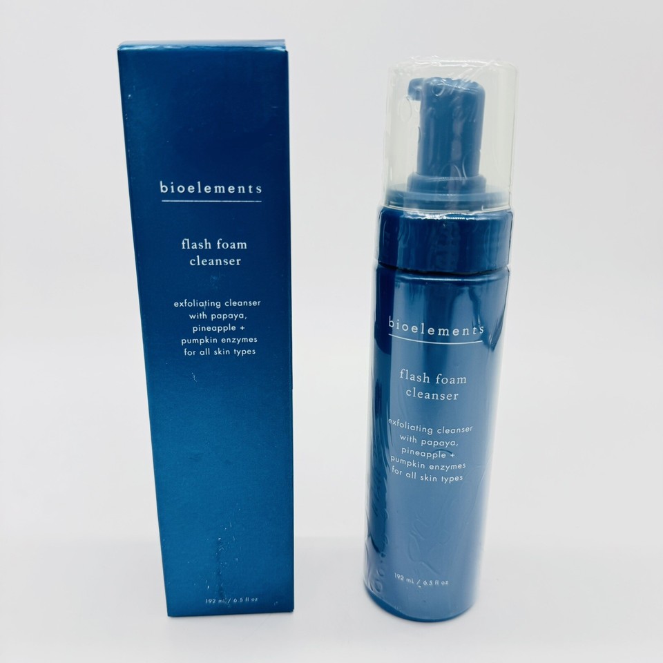 Bioelements Flash Foam Cleanser 6.5 oz. Facial Cleanser | eBay