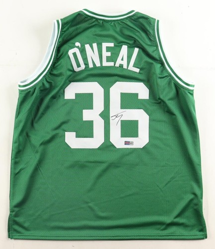 Shaquille O'Neal Signed Boston Celtics Jersey (Players Ink QR Code ...
