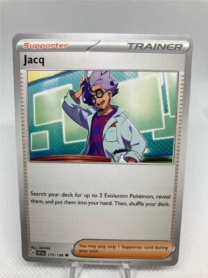 Pokemon Collectible Trading Card Jacq 175/198 Sv01: Scarlet & Violet ...