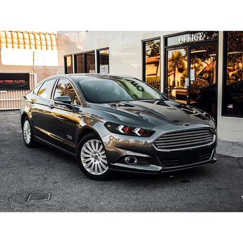 NEW LED Headlights Assembly For Ford Fusion 2013-2016 DRL Demon Eyes ...