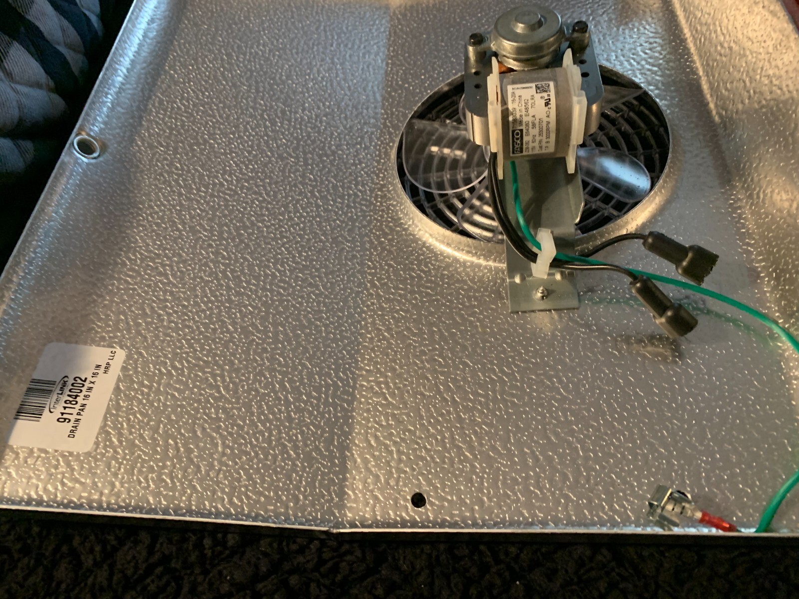 911840002 dripan with fan motor | eBay