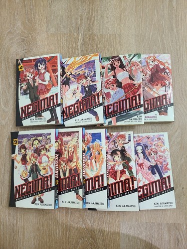 Negima! Magister Negi Magi Manga lot Vol. 1-9 English | eBay