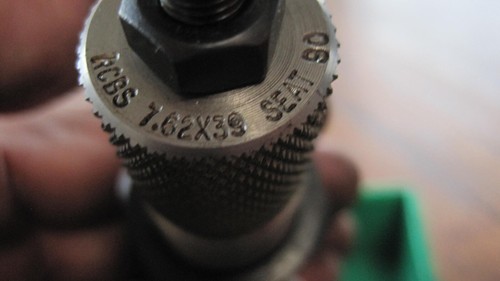 RCBS 7.62X39mm Reloading Dies; 2 die set, extra sizer (.308) and shell ...