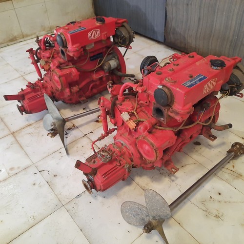 Bukh DV36 RME x 2 inboard marine diesel engine pair lifeboat Used ...
