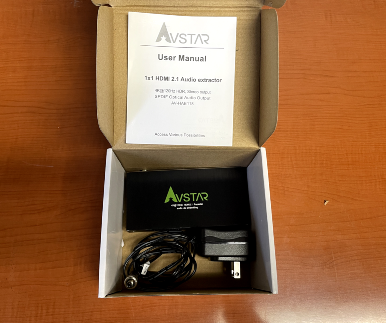 AvStar 1x1 HDMI 2.1 Audio Extractor 4K@120Hz HDR Stereo Output | eBay