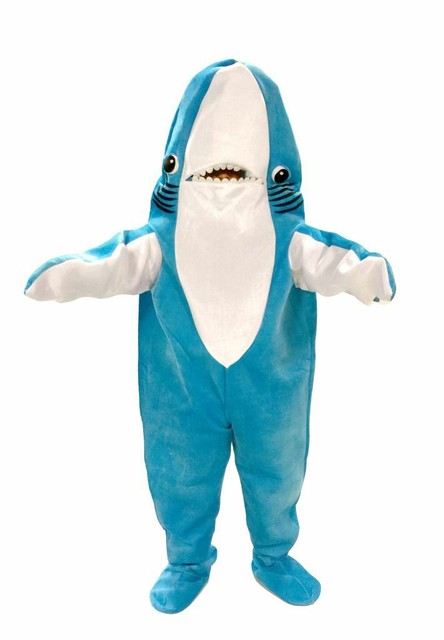 Costume Agent Katy Perry Left Shark Costume Size Medium/Large - Blue ...