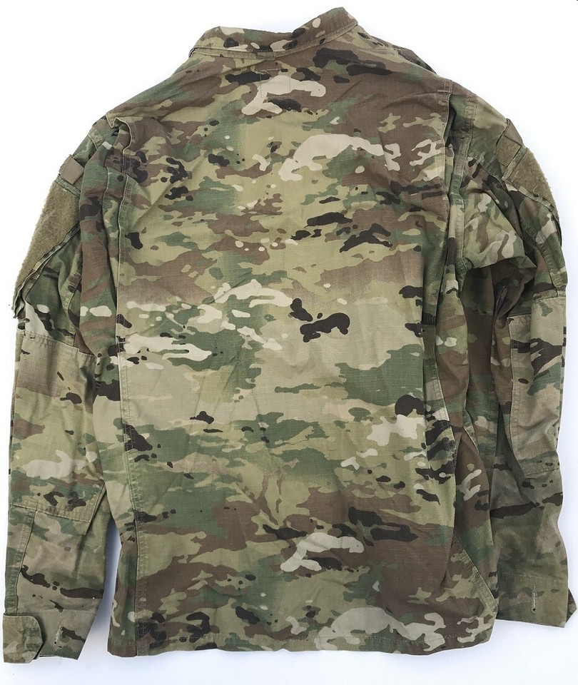 US Army Ocp Acu Scorpion Combat Field Jacket Camouflage Mr Medium ...