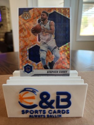 2020-2021 Mosaic Basketball Orange Reactive Stephon Curry #175 | eBay